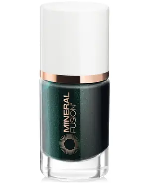 MINERAL FUSION Nail Lacquer Green With Envy (deep Metallic Sea Green