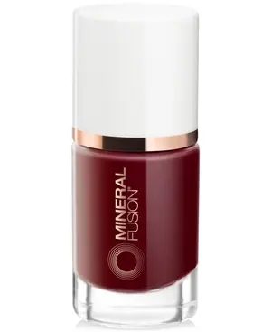 MINERAL FUSION Nail Lacquer Heart Throb (deep Red)
