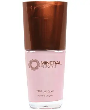 MINERAL FUSION Nail Lacquer - Blushing Crystal (pale Pink,sheer Finish