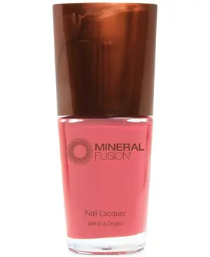 MINERAL FUSION Nail Lacquer Coral Reef (light Pink-orange,cream Fini