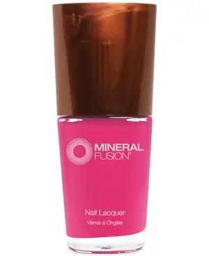 MINERAL FUSION Nail Lacquer - Jewel (bright Pink,cream Finish)
