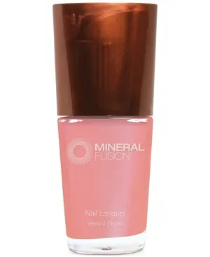 MINERAL FUSION Nail Lacquer - Pink Fire Opal (iridescent Pink,sheer Fi