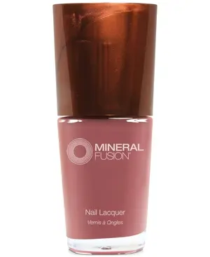 MINERAL FUSION Nail Lacquer Rose Quartz (mauve,cream Finish)