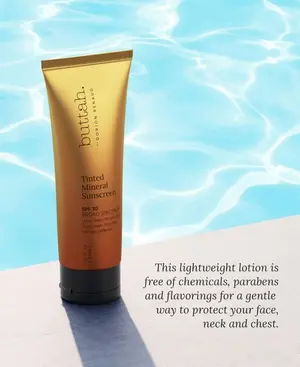 BUTTAH SKIN Tinted Mineral Sunscreen Spf 30