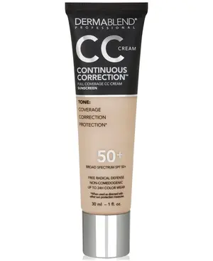 DERMABLEND Continuous Correction Cc Cream Spf 50 - 20n