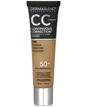 DERMABLEND Continuous Correction Cc Cream Spf 50 - 50n