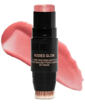NUDESTIX Nudies Glow I Dew (sheer Pink Shade With Dazzling Sp