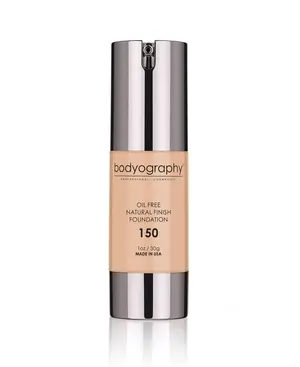 BODYOGRAPHY Natural Finish Foundation - 150 Light,med (warm Undertone)
