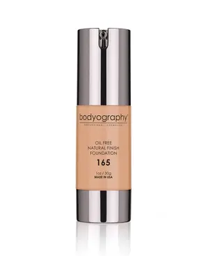 BODYOGRAPHY Natural Finish Foundation 165 Medium (warm Undertone)