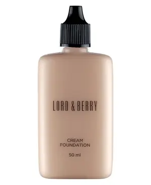 LORD & BERRY Face Cream Foundation Almond