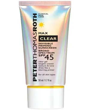 PETER THOMAS ROTH Max Clear Invisible Priming Sunscreen Spf 45 - No Color