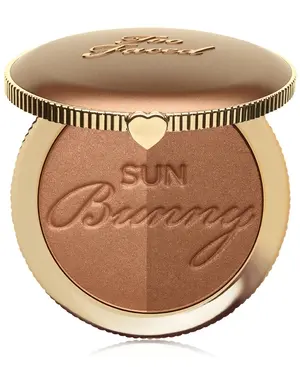 TOO FACED Sun Bunny Radiant Duo-tone Sunkissed Powder Bronzer Brown