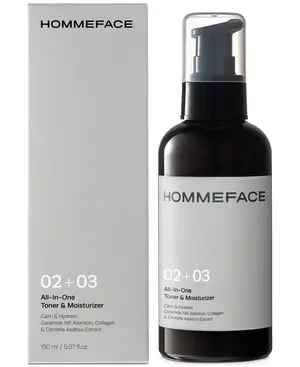 HOMMEFACE All-in-one Toner & Moisturizer For - Heather Gray