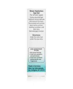 WELEDA Sheer Hydration Eye Gel - No Color