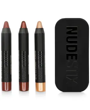 NUDESTIX 3-pc. Mini Nude Metallic Berry Eye Set No Color