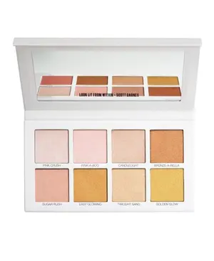 SCOTT BARNES Glowy & Showy N°1 Highlighter Palette