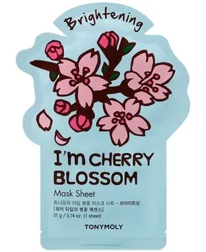TONYMOLY I'm Cherry Blossom Sheet Mask - Brightening White