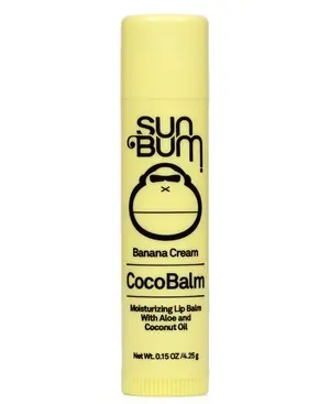 SUN BUM Coco Balm Moisturizing Lip Balm Banana Cream