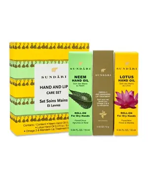 SUNDARI Hand And Lip Care Set - No Color