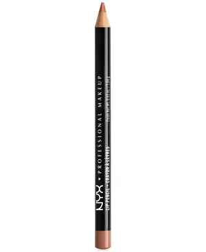NYX PROFESSIONAL MAKEUP Slim Lip Pencil Creamy Long-lasting Lip Liner Soft Brown
