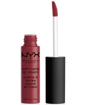 NYX PROFESSIONAL MAKEUP Soft Matte Lip Cream Budapest (deep Mauve With Red Undertone)