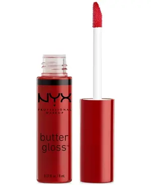 NYX PROFESSIONAL MAKEUP Butter Gloss Non-stick Lip Gloss Red