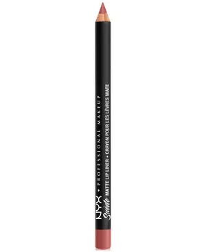 NYX PROFESSIONAL MAKEUP Suede Matte Lip Liner Brunch Me (light Dusty Rose)