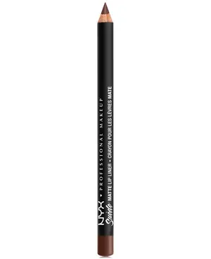 NYX PROFESSIONAL MAKEUP Suede Matte Lip Liner Club Hopper (deep Purple Mauve)