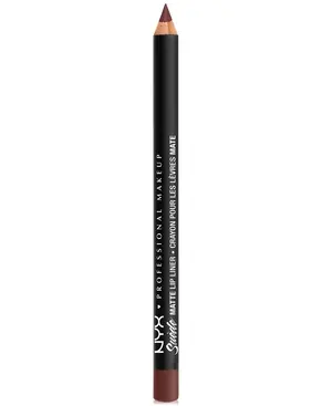 NYX PROFESSIONAL MAKEUP Suede Matte Lip Liner Cold Brew (true Brown)