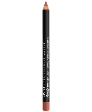 NYX PROFESSIONAL MAKEUP Suede Matte Lip Liner Free Spirit (med Nude With Pink)