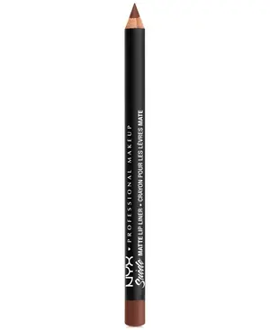 NYX PROFESSIONAL MAKEUP Suede Matte Lip Liner Leon (honey Brown)