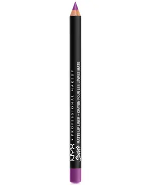 NYX PROFESSIONAL MAKEUP Suede Matte Lip Liner Run The World (vivid Purple With Pink)