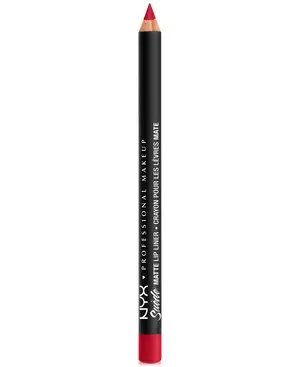 NYX PROFESSIONAL MAKEUP Suede Matte Lip Liner Spicy (true Red)