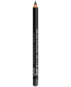 NYX PROFESSIONAL MAKEUP Suede Matte Lip Liner Stone Fox (deep Grey With Blue Undertone