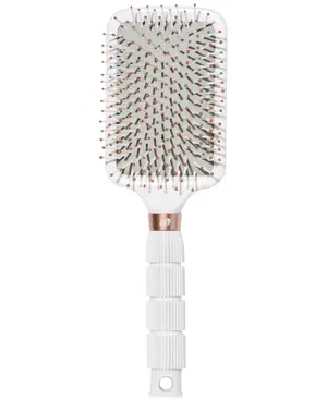 T3 Smooth Paddle Professional Styling Brush - White