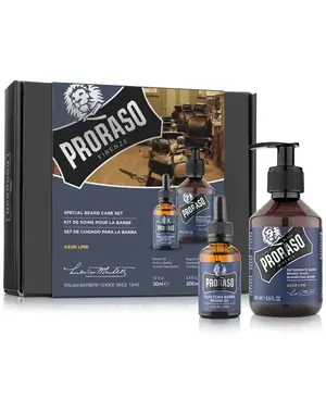PRORASO 2-pc. Beard Care Set For Full Or Long Beards - No Color