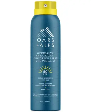 OARS + ALPS Hydrating Antioxidant Sunscreen Spray Spf 50 - No Color