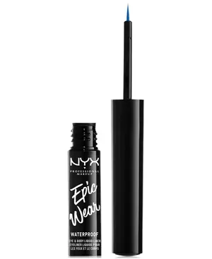 NYX PROFESSIONAL MAKEUP Epic Wear Long-lasting Waterproof Liquid Eyeliner Blue