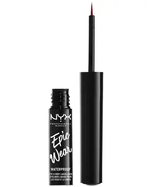 NYX PROFESSIONAL MAKEUP Epic Wear Long-lasting Waterproof Liquid Eyeliner Red