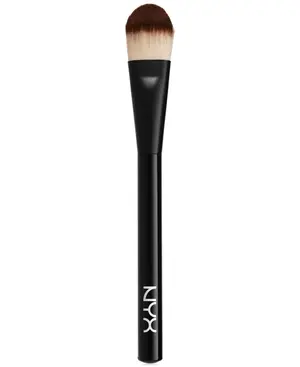 NYX PROFESSIONAL MAKEUP Pro Flat Foundation Brush - White