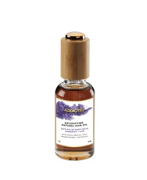 ADDICTED BEAUTY Detoxifying Natural Hair Oil - Gold