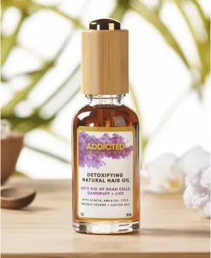 ADDICTED BEAUTY Detoxifying Natural Hair Oil
