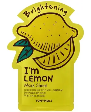 TONYMOLY I'm Lemon Sheet Mask - Brightening Yellow