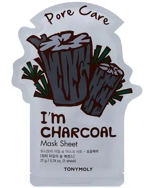 TONYMOLY I'm Charcoal Sheet Mask - (pore Care) Gray