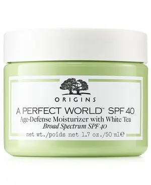 ORIGINS A Perfect World Spf 40 Moisturizer With Tea - No Color