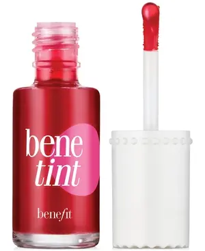 BENEFIT COSMETICS Liquid Lip Blush & Cheek Tint Red