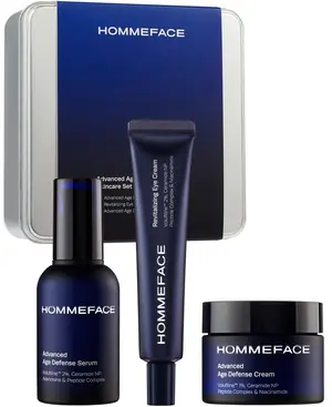 HOMMEFACE Advanced Age Defense Skincare Set - No Color