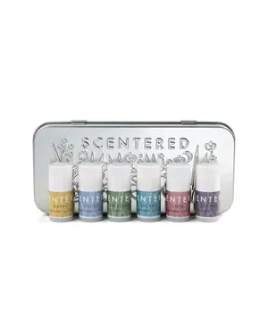 SCENTERED Wellbeing Ritual Aromatherapy Mini Tin Whole Collection Balm