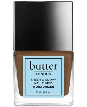 BUTTER LONDON Sheer Wisdom Nail Tinted Moisturizer - Deep