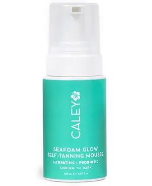 CALEY COSMETICS Seafoam Glow Self-tanning Mousse Green